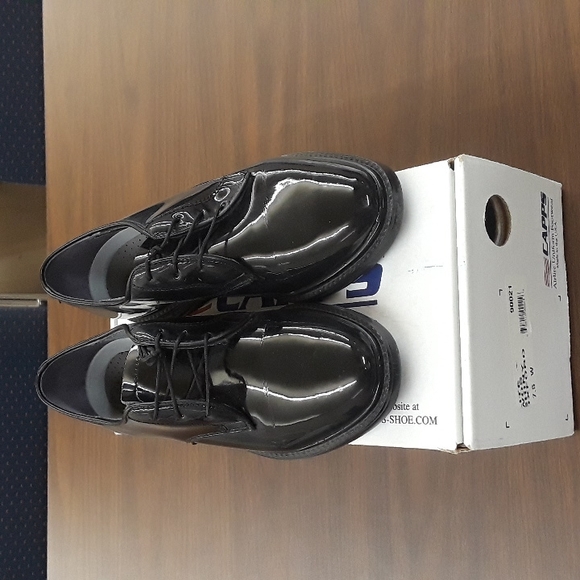 Capps | Shoes | Capps Airlight Uniform Footwear Oxford High Shine Mens ...